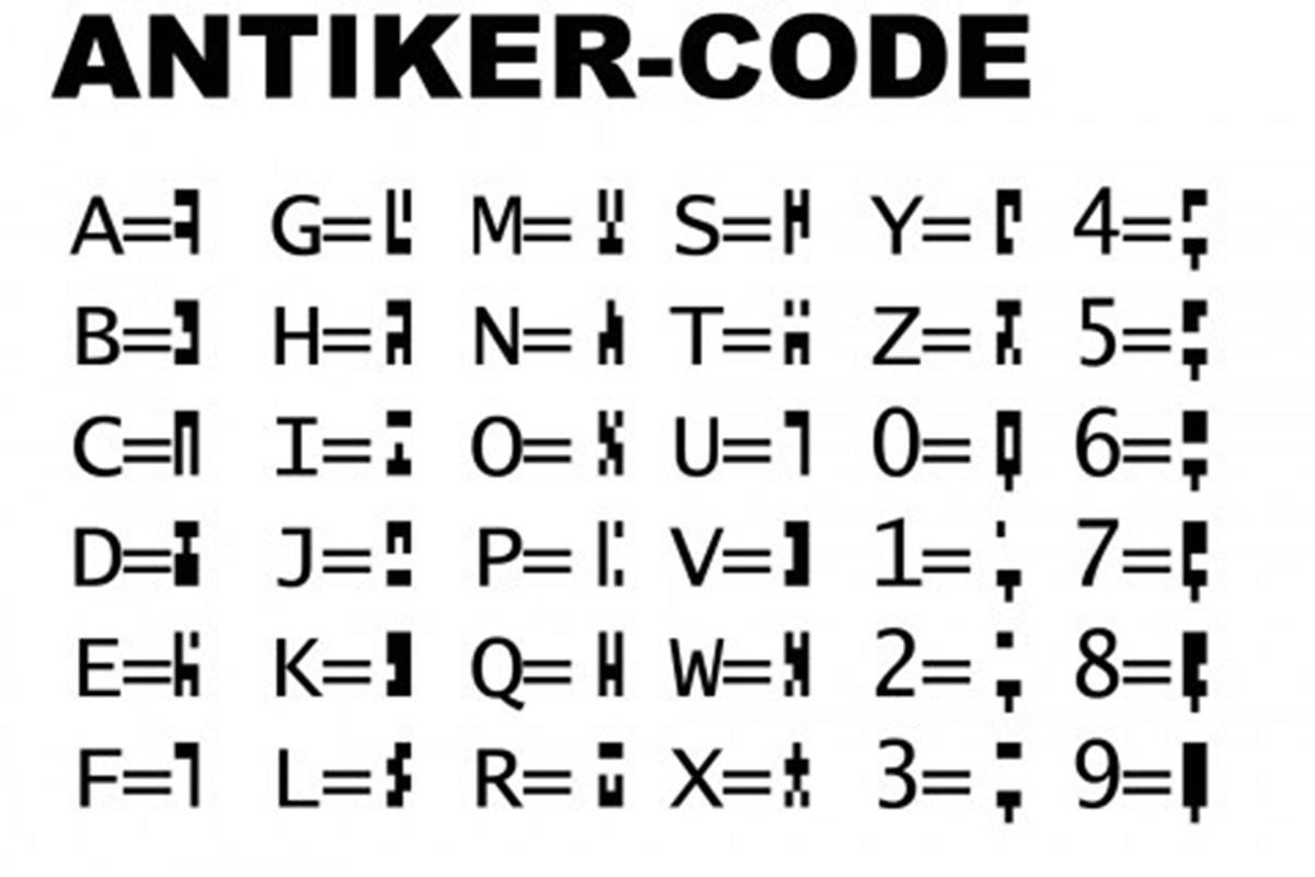 Antiker-Code (gross) – Der geocaching Pod(ca)st